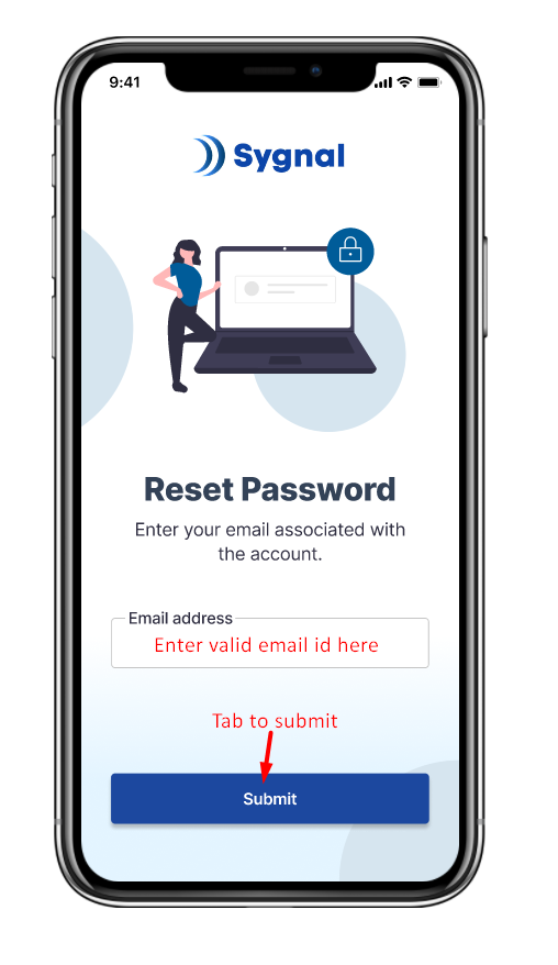 Login Screen – Sygnal
